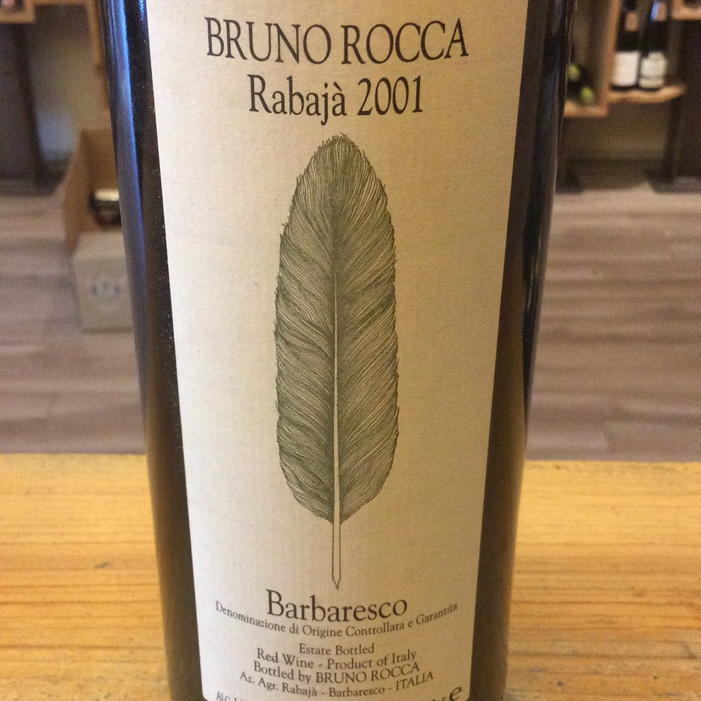 Bruno Rocca '01 Barbaresco Rabaja – Point de Chêne